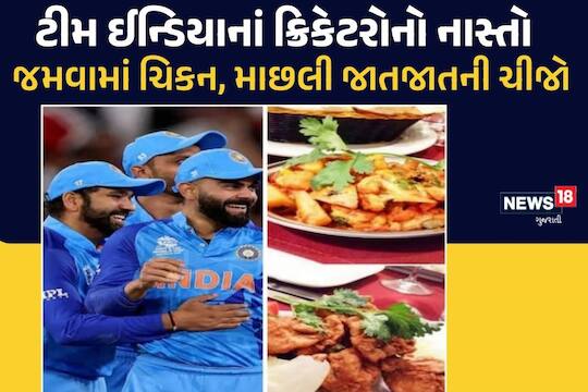 ભારતીય ક્રિકેટરો મેચ પહેલાં અને પછી શું ખાય પીવે છે, મેચ બાદ પનીર ...