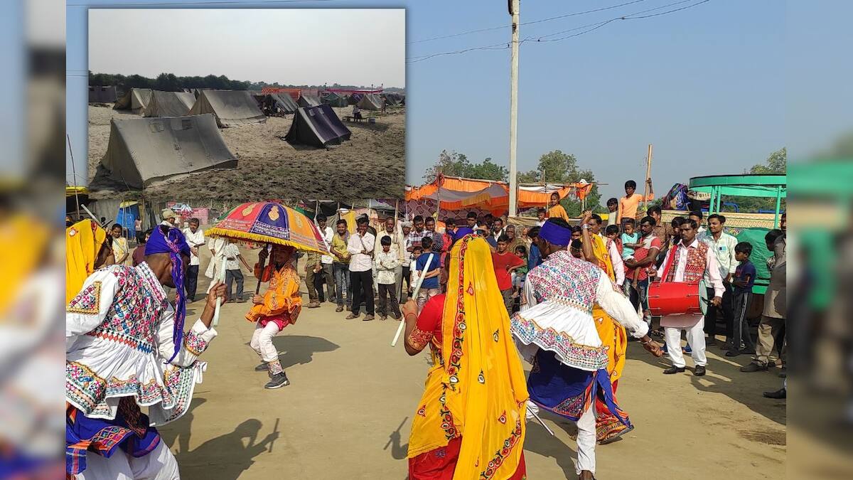 સપ્ત નદીના સંગમ તટે વૌઠાના મેળાનો પ્રારંભ: નદી કાંઠે રહેવા લોકોએ તંબુ ...