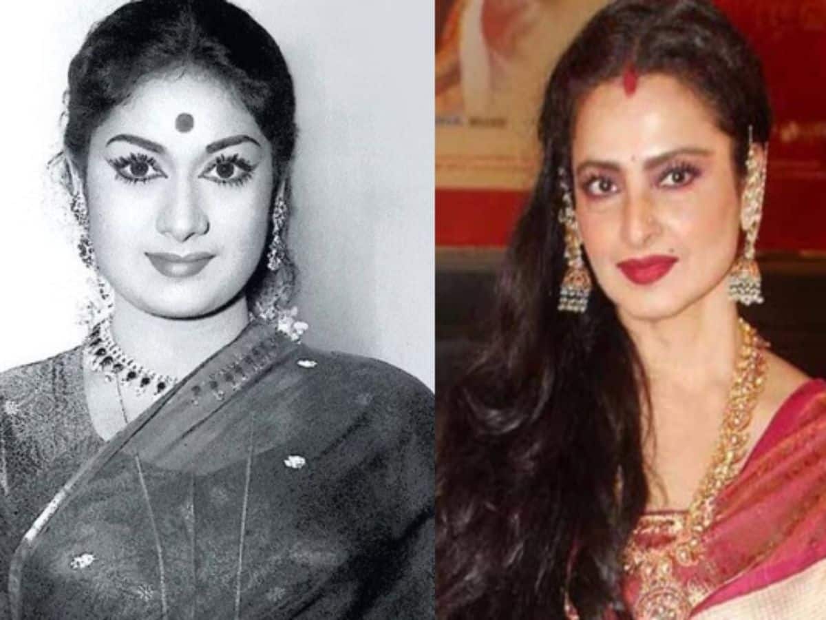 Rekha is the daughter of an unmarried mother pushpavalli and gemini ...