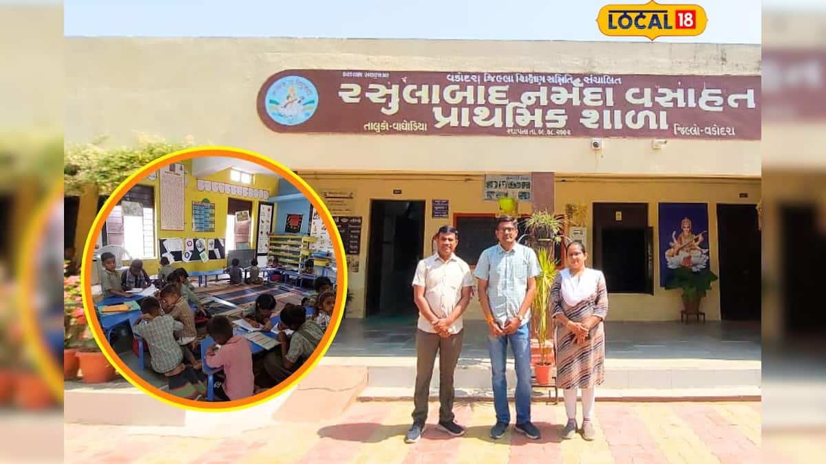 વડોદરા સમાચાર: સલુલાબાદની પ્રાથમિક શાળા ખાનગી શાળાને પણ ટક્કર મારે તેવી ...