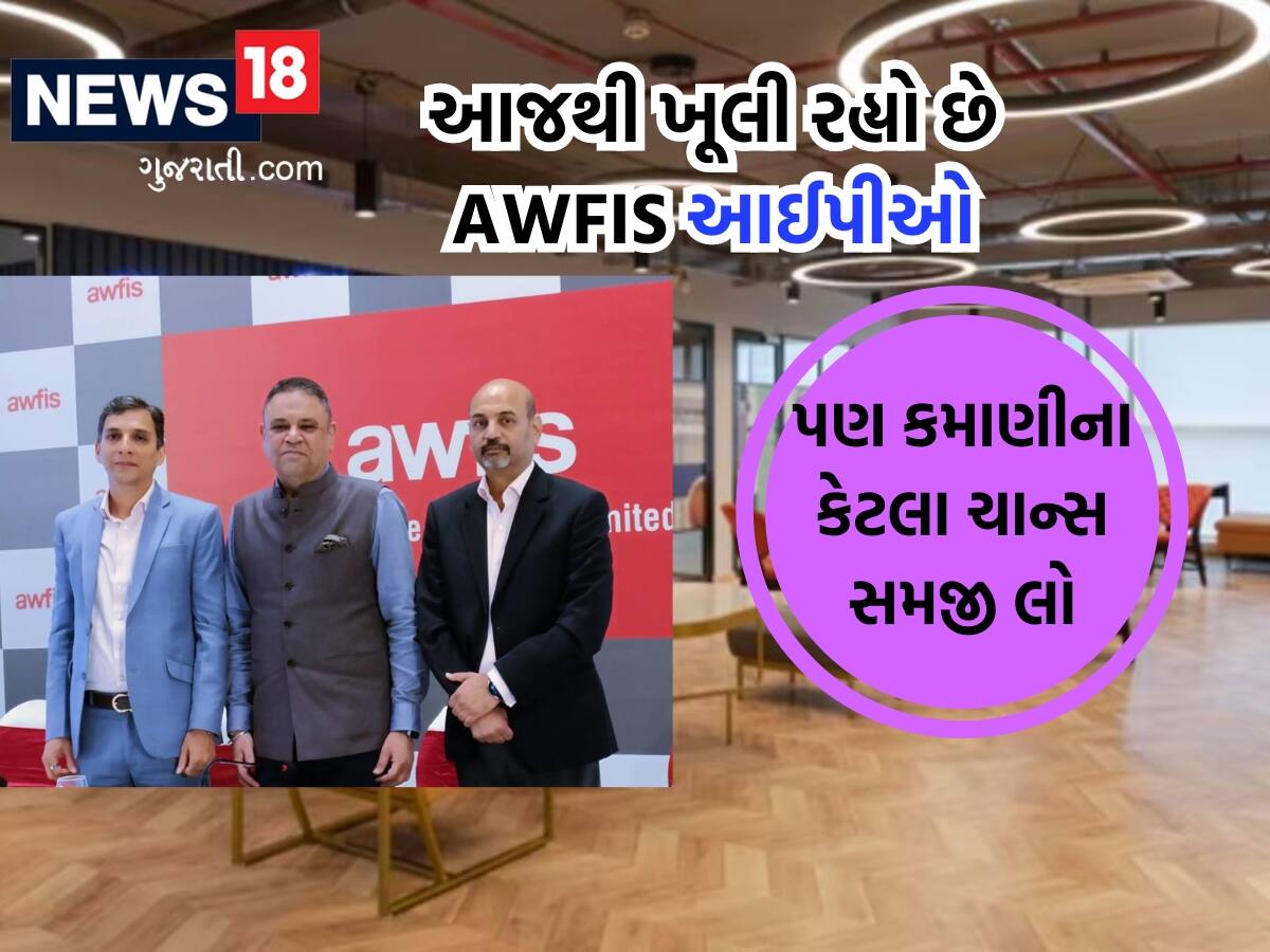 Awfis Space Solutions IPO to open today check gmp price band other details - આજથી ખૂલશે Awfis ...