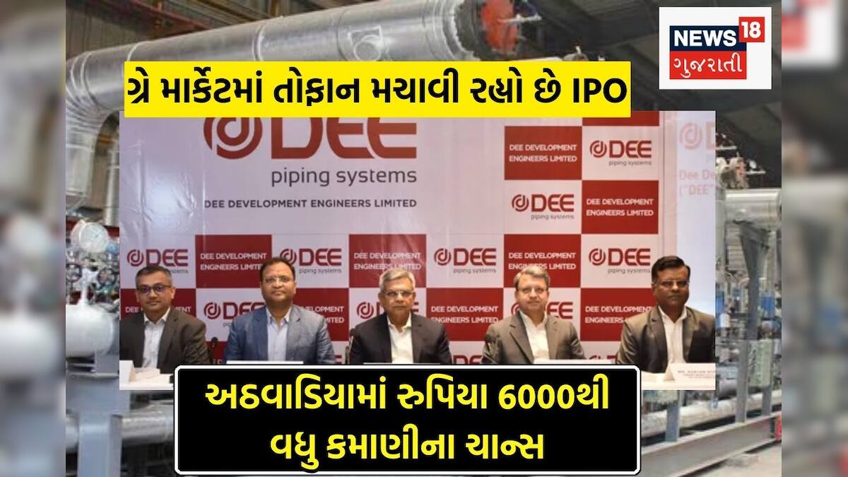 dee piping system ipo gmp lot size price band and all the details you ...