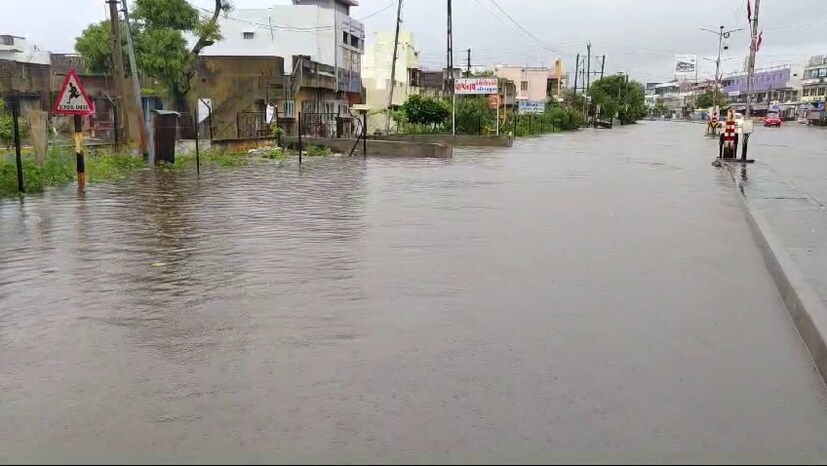 ગુજરાતમાં 24 કલાકમાં 234 તાલુકાઓમાં વરસાદ - entire gujarat rain highest ...