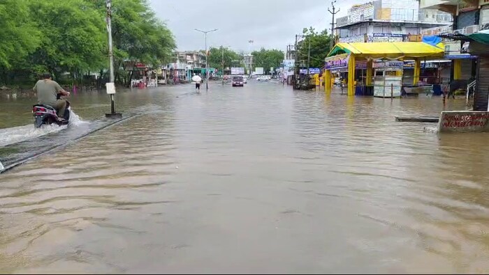 ગુજરાતમાં 24 કલાકમાં 234 તાલુકાઓમાં વરસાદ - entire gujarat rain highest ...