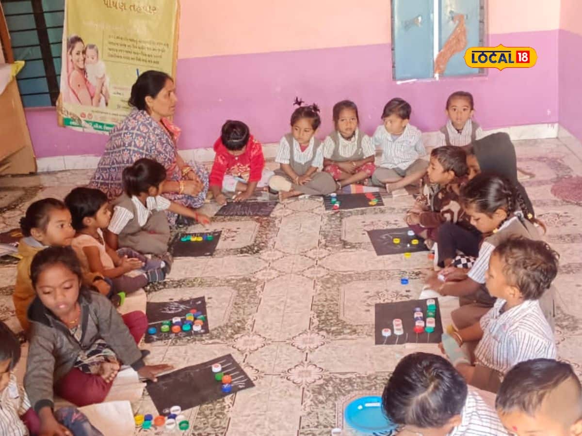 ભણતરનો કોઈ બોજ નહીં, અહીં ગમ્મત સાથે જ્ઞાન મેળવે છે નાના બાળકો - No ...