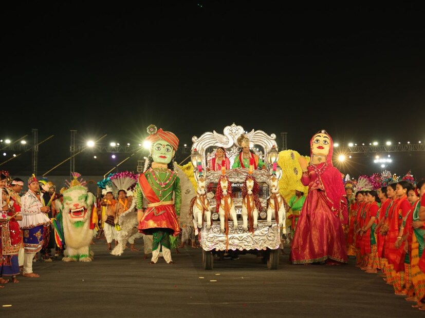 માધવપુર ઘેડ મેળાનું રંગેચંગે સમાપન: દેશભરમાંથી 6.76 લાખ શ્રદ્ધાળુઓએ ...