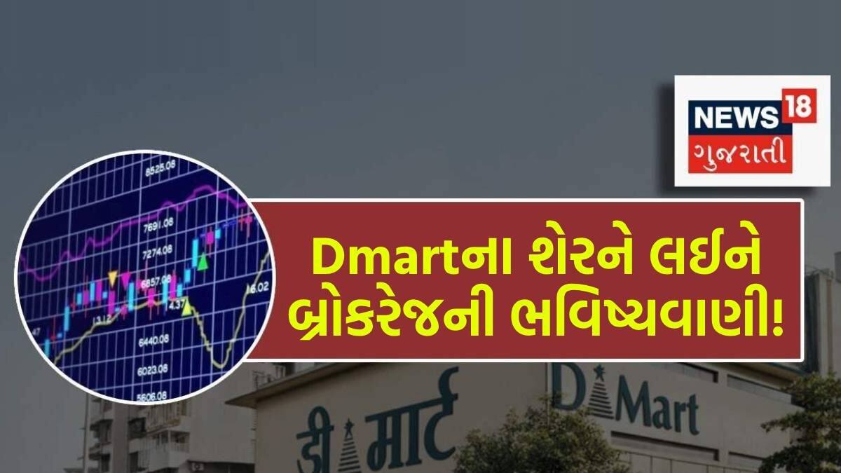 Dmart ફાયદો નહીં નુકસાન કરાવશે, 19% સુધી તૂટી શકે છે શેરનો ભાવ; બ્રોકરેજે કહ્યું- વેચી દેજો ...