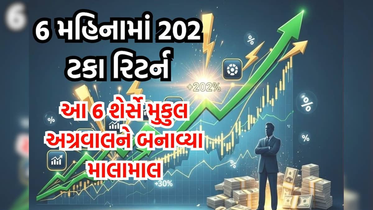 આ 6 શેર્સે મુકુલ અગ્રવાલને બનાવ્યા માલામાલ, એક તો ફક્ત 6 મહીનામાં જ 202 ...