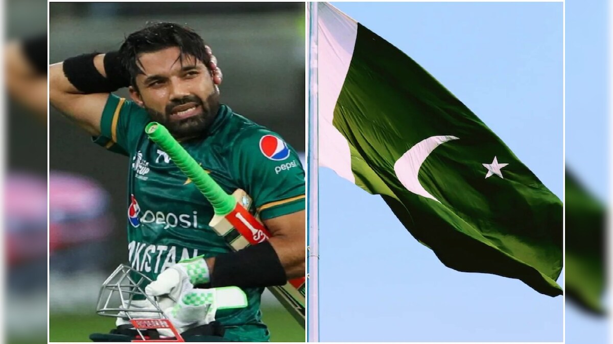Cricketcricket mohammad rizwan lift pakistani flag with his feet video ...