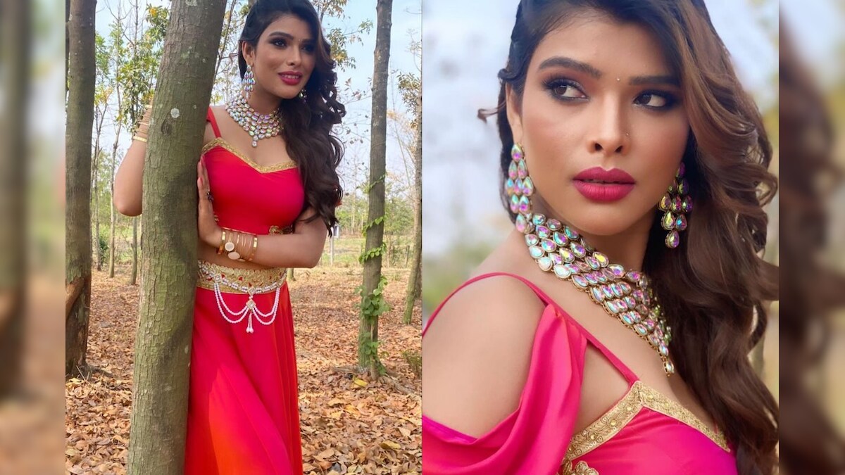 پنک ڈریس میں گلیمرس نظر آئیں مہیما گپتا نے کہا- ’مجھے مت دیکھو‘ تو ...