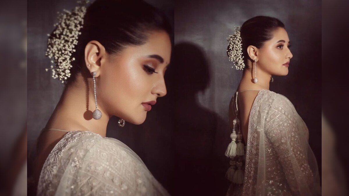 ویڈنگ لک میں انتہائی حسین لگ رہی ہیں رشمی دیسائی، فینس نے بولا۔ چاندی ...