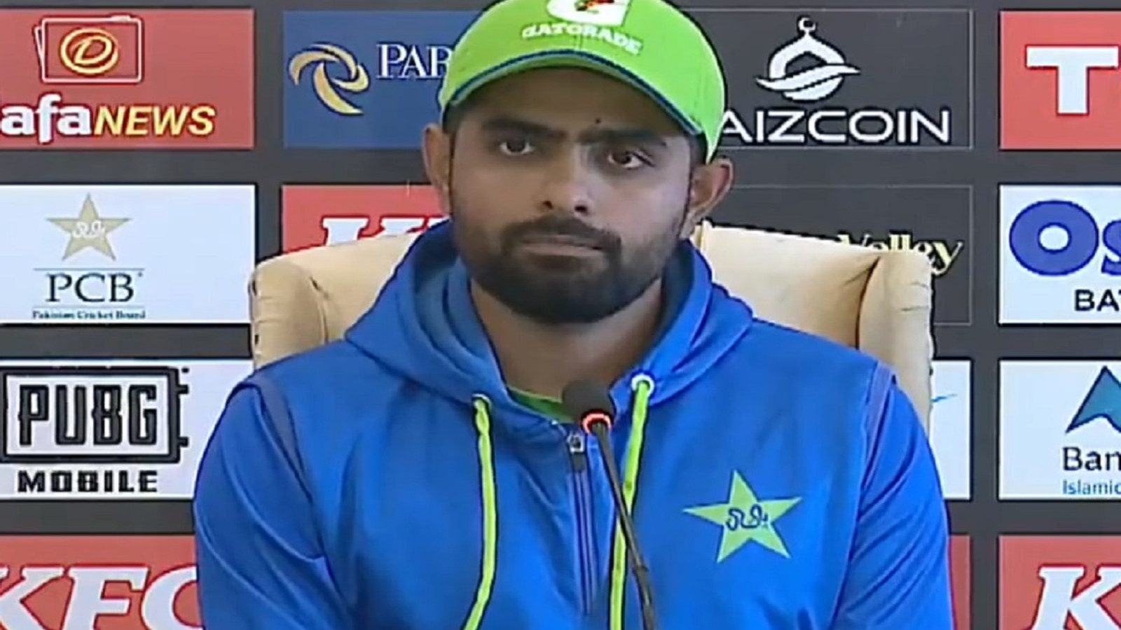 Cricket babar azam got angry on the question related to the defeat in ...