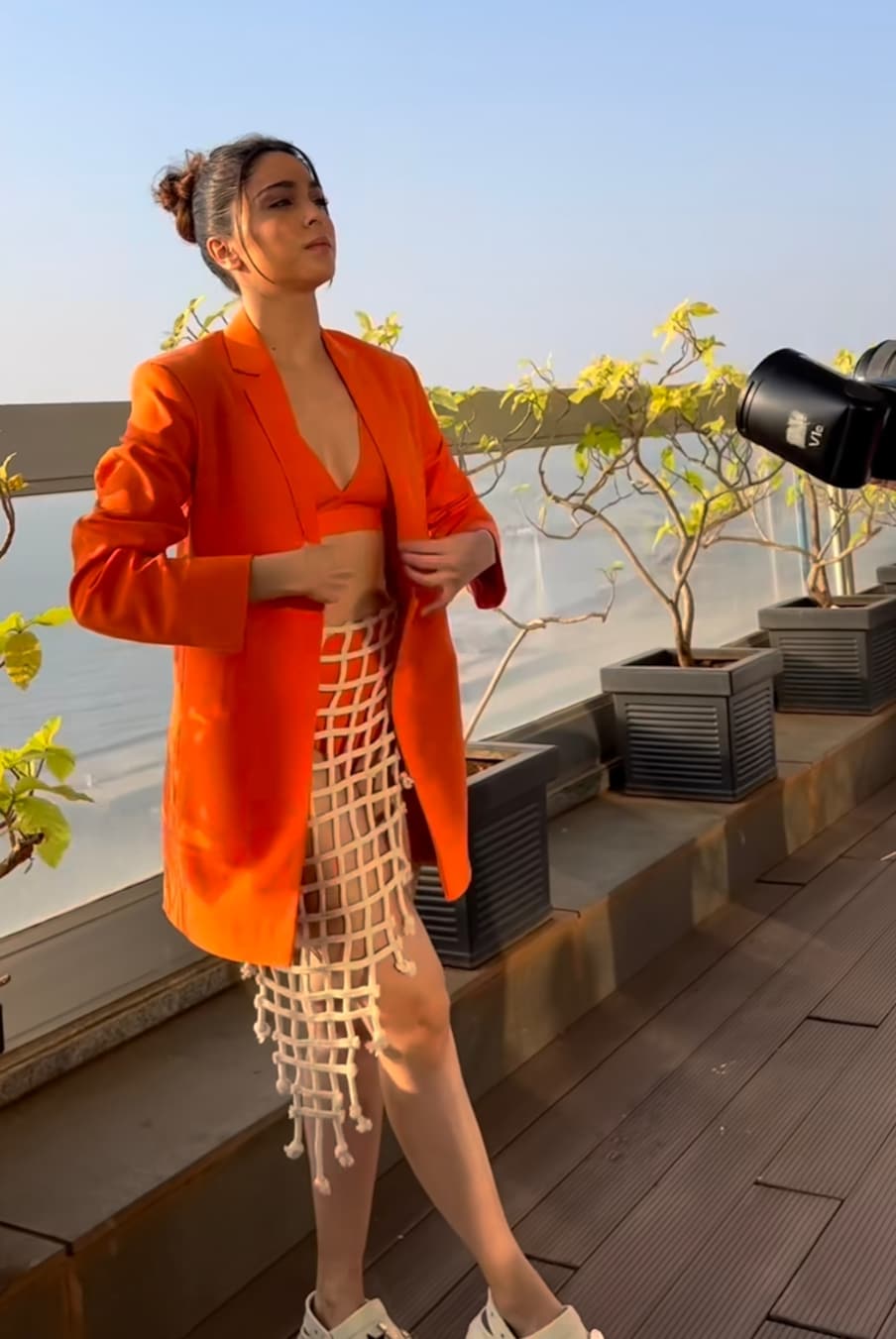 کٹرینہ کیف کے دیورکی گرل فرینڈ نے بکنی میں دکھایا بولڈ اوتار، جالی دار ...