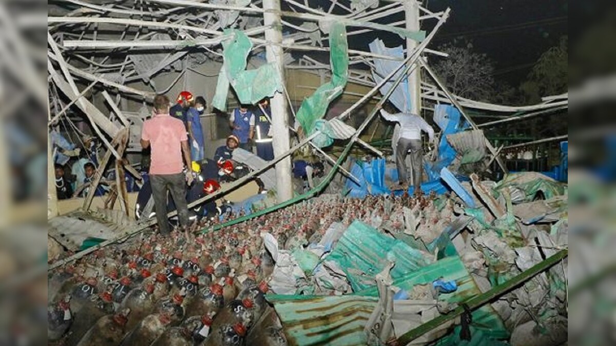 بنگلہ دیش کے آکسیجن پلانٹ میں زوردار دھماکہ کے بعد لگی آگ، 6 لوگوں کی ...