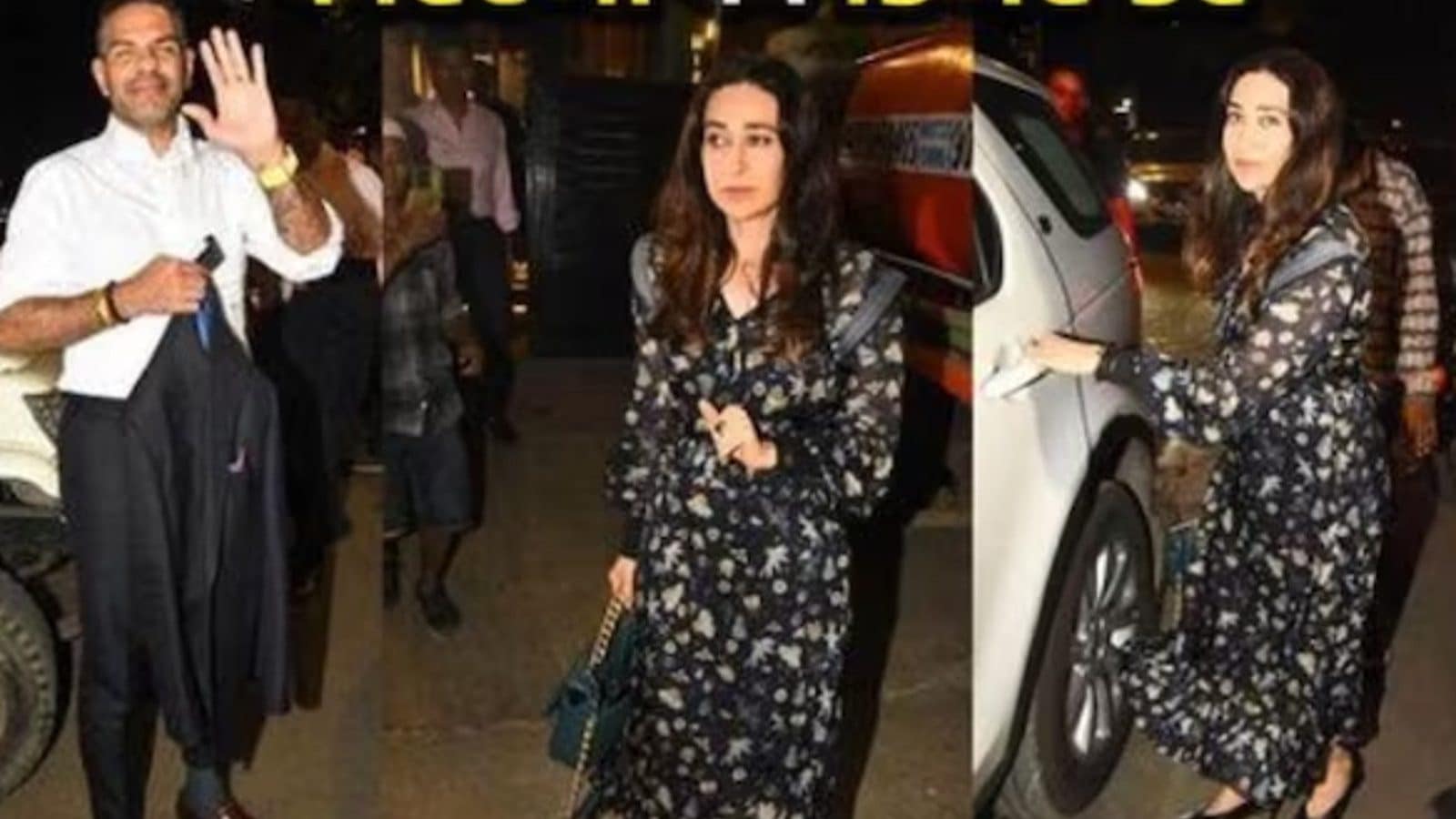 Bollywood 48 years old actress karisma kapoor spotted with ex husband ...