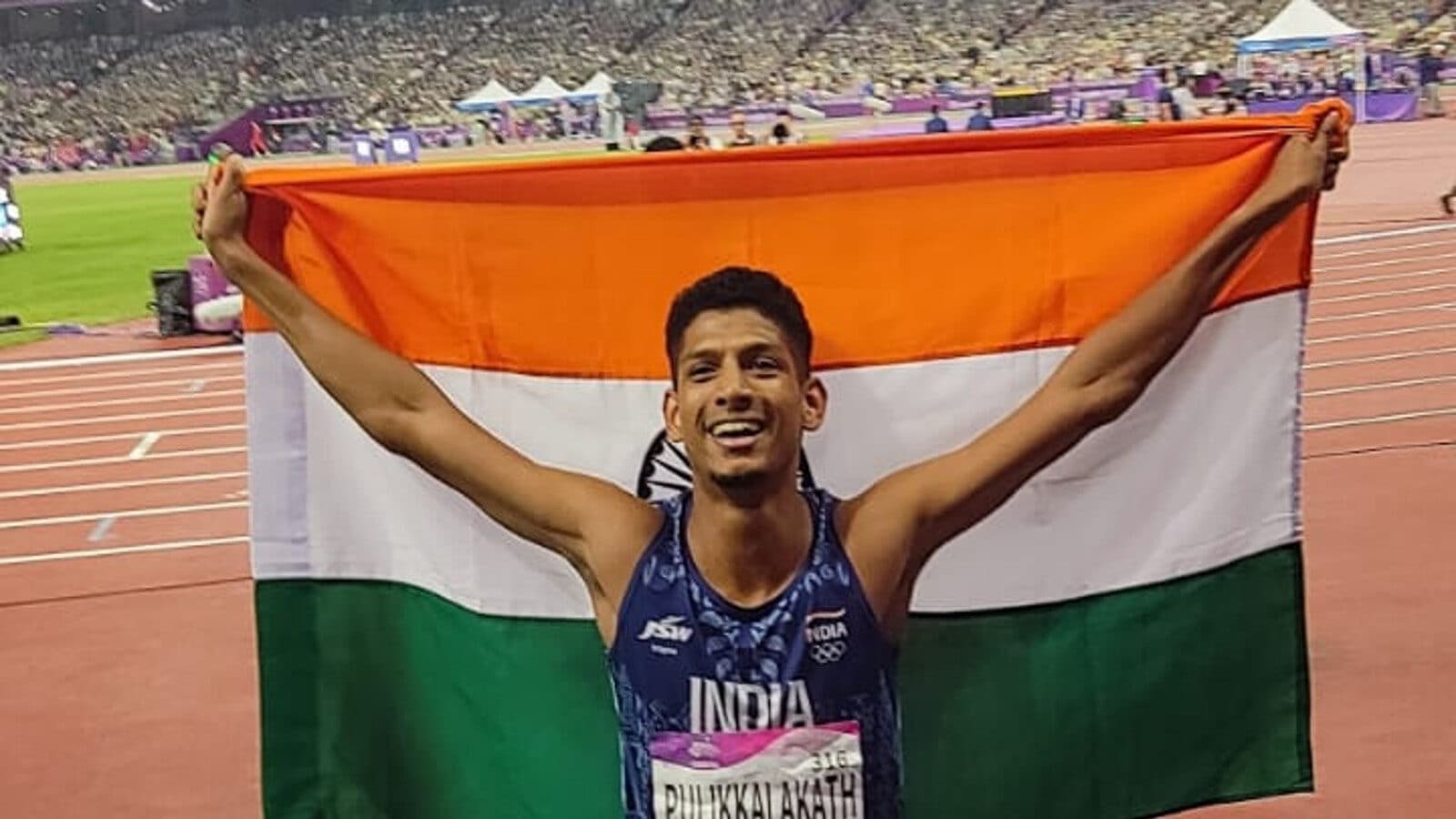 Asian games 2023 Indias Muhammed Afsal wins silver in mens 800 meter ...