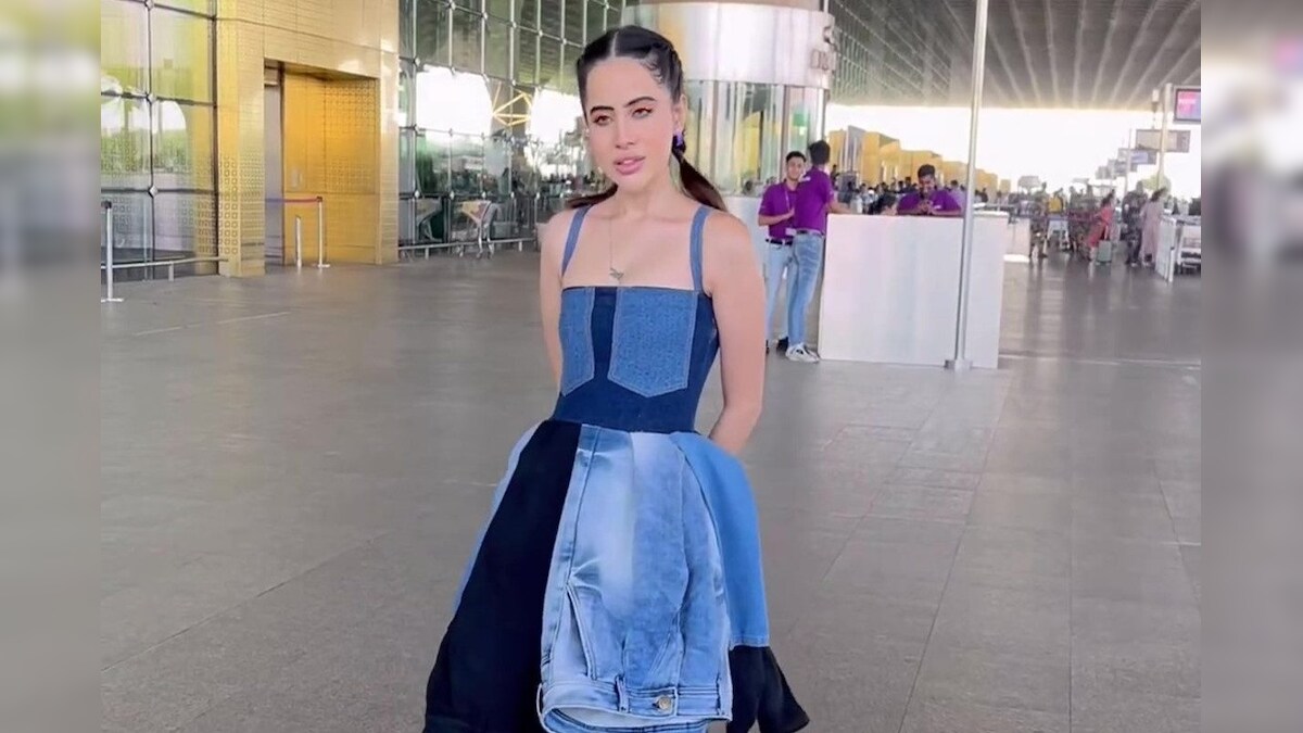 Bigg boss ott fame actress Urfi Javed Goes Viral Again with Bizarre ...