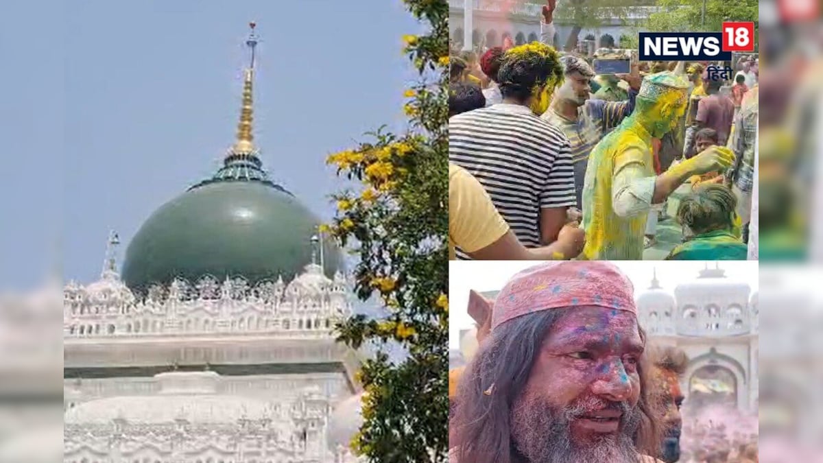 Uttar pradesh unique holi of barabanki deva sharif sufi saint haji ...