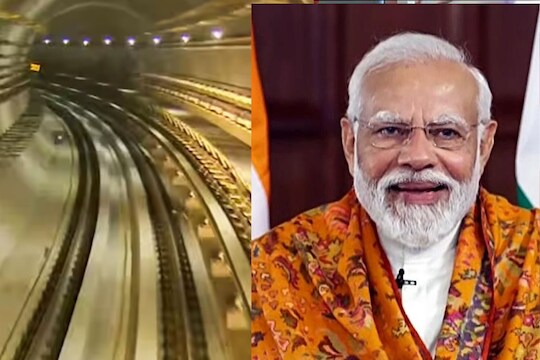 Narendra modi inaugurates india first underwater metro rail service ...