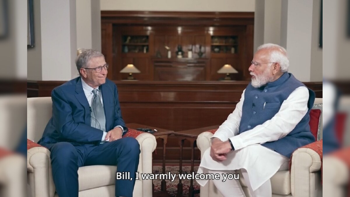 Prime minister narendra modi meets bill gates in pms residence talks ...