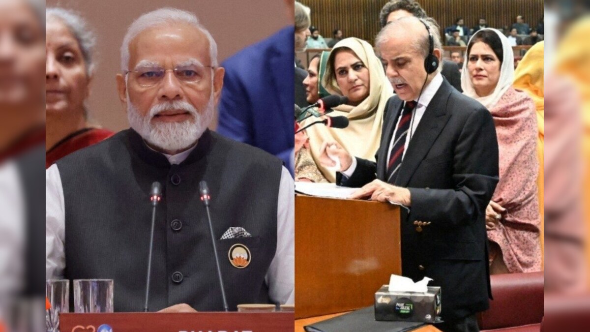 Pm modi sends congratulatory message to pakistan pm shehbaz sharif know ...