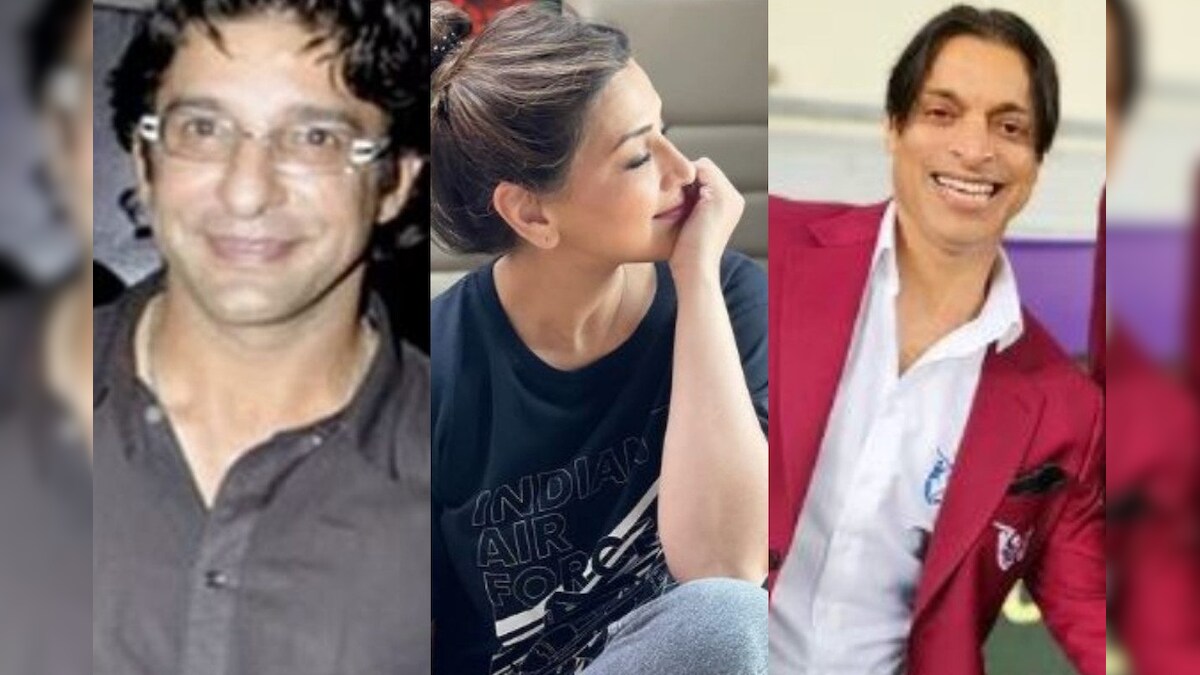 These 5 pakistani cricketers mohsin khan reena roy shoaib akhtar sonali ...