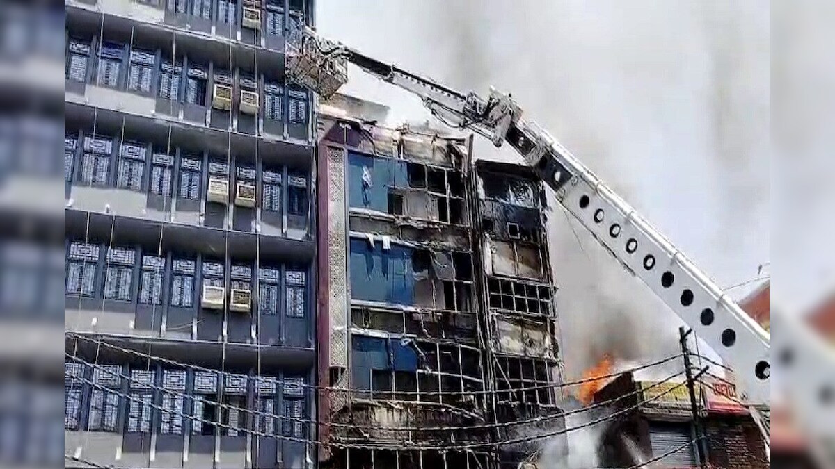 Hotel fire accident in patna bihar six persons burnt alive 45 rescued ...