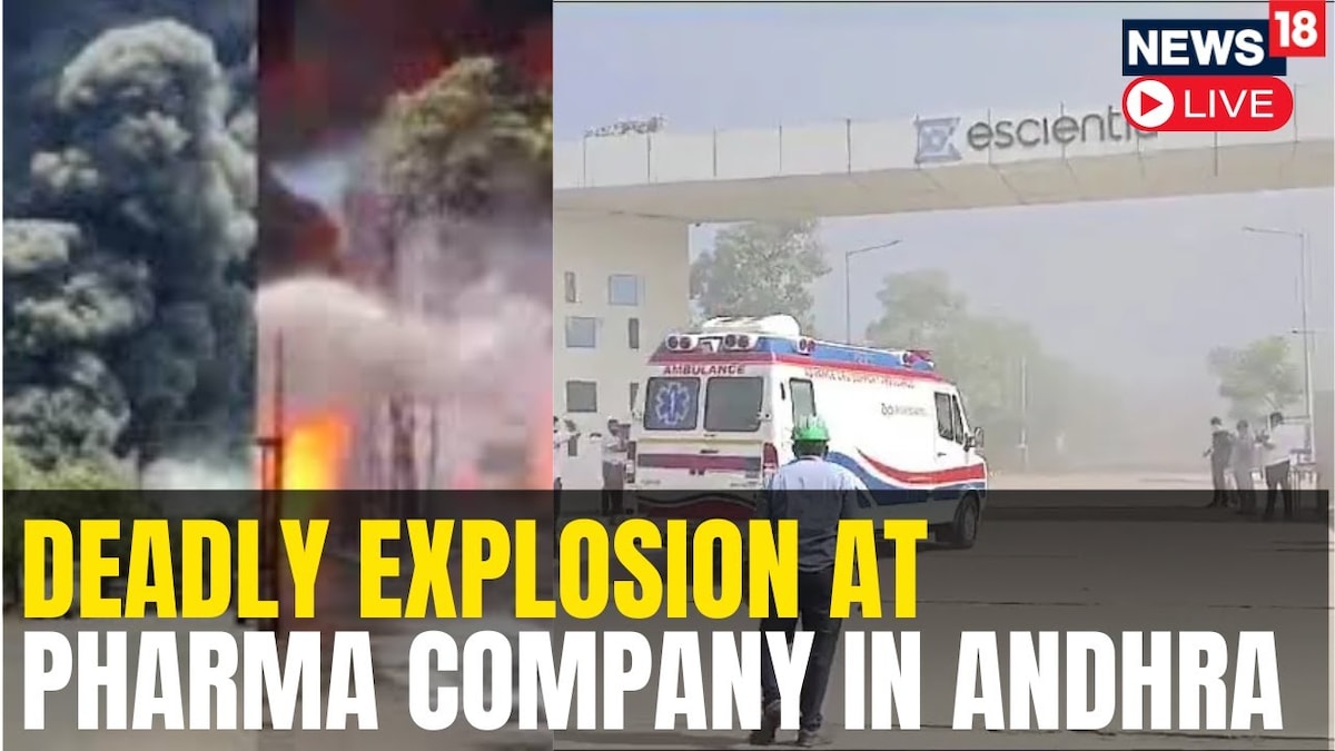 Reactor blast in escientia chemical factory in achyutapuram sez in ...