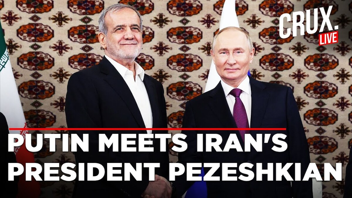 israel iran tension russia president vladimir putin meets masoud ...