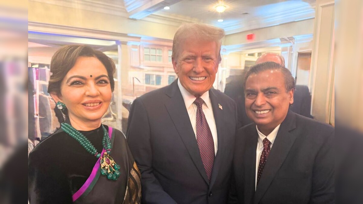 America donald trump meet nita ambani and mukesh ambani before swearing ...