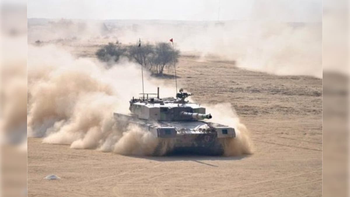 Big news jaisalmer international border indian army arjun tank fire ...