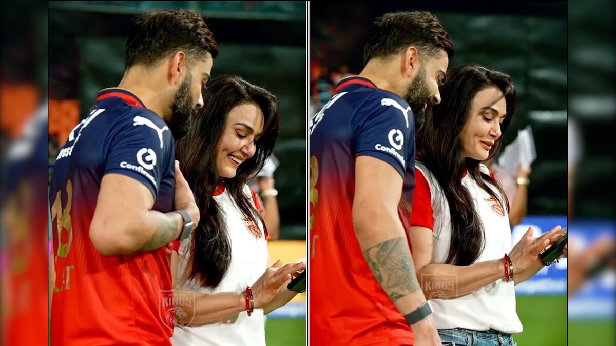 Ipl 2025 video of virat and preity zintas meeting goes viral mud ...