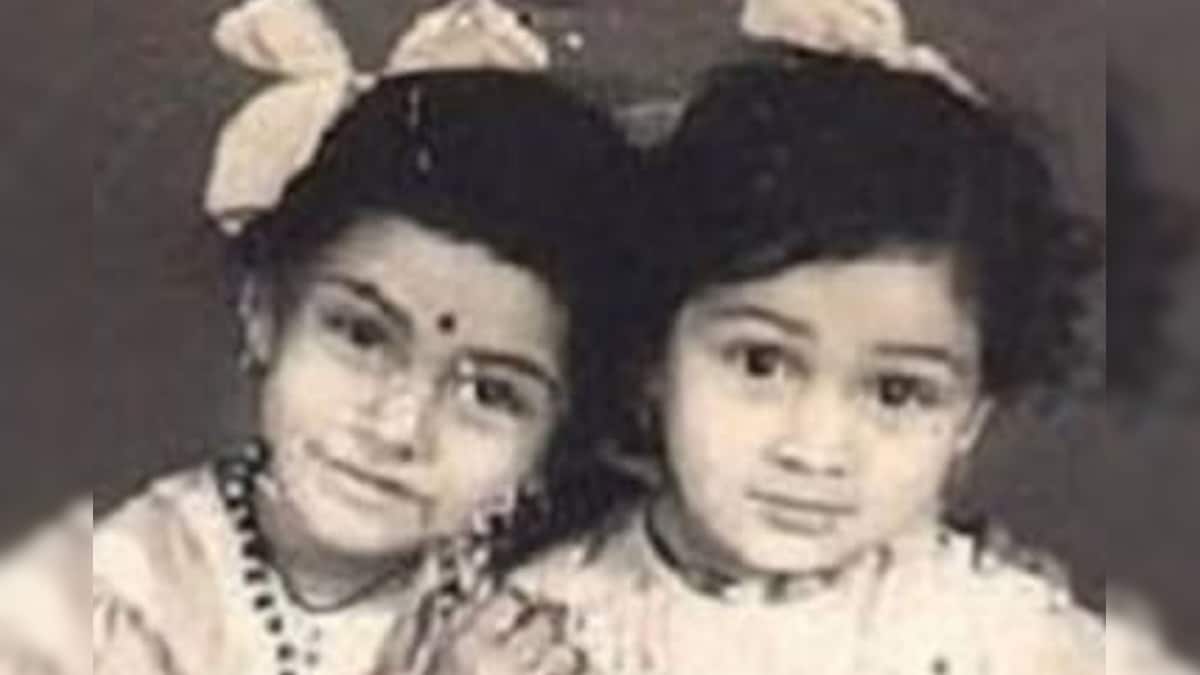 Entertainment 90s star acress simran plays mother to her own sister in ...