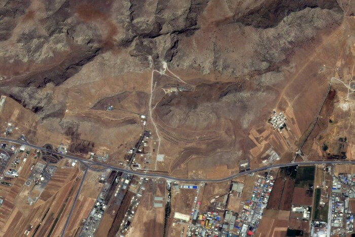 Israel iran war 2025 satellite images reveal tabriz kermanshah missile ...