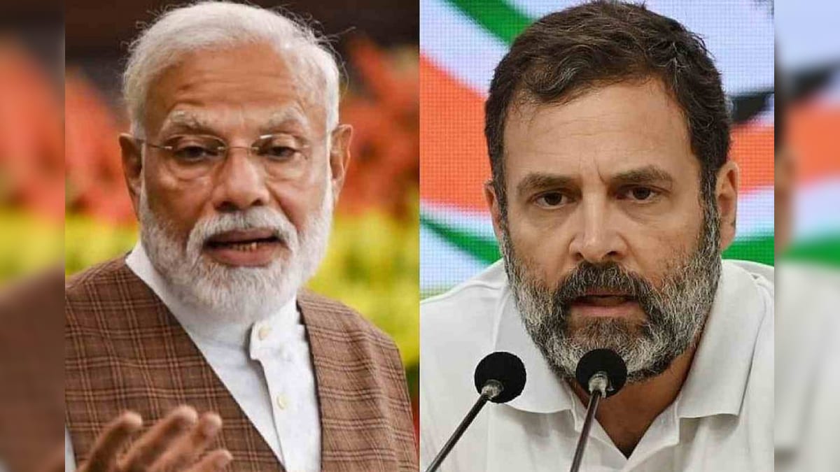 Narendra modi bow down in front of donald trump after rahul gandhi ...