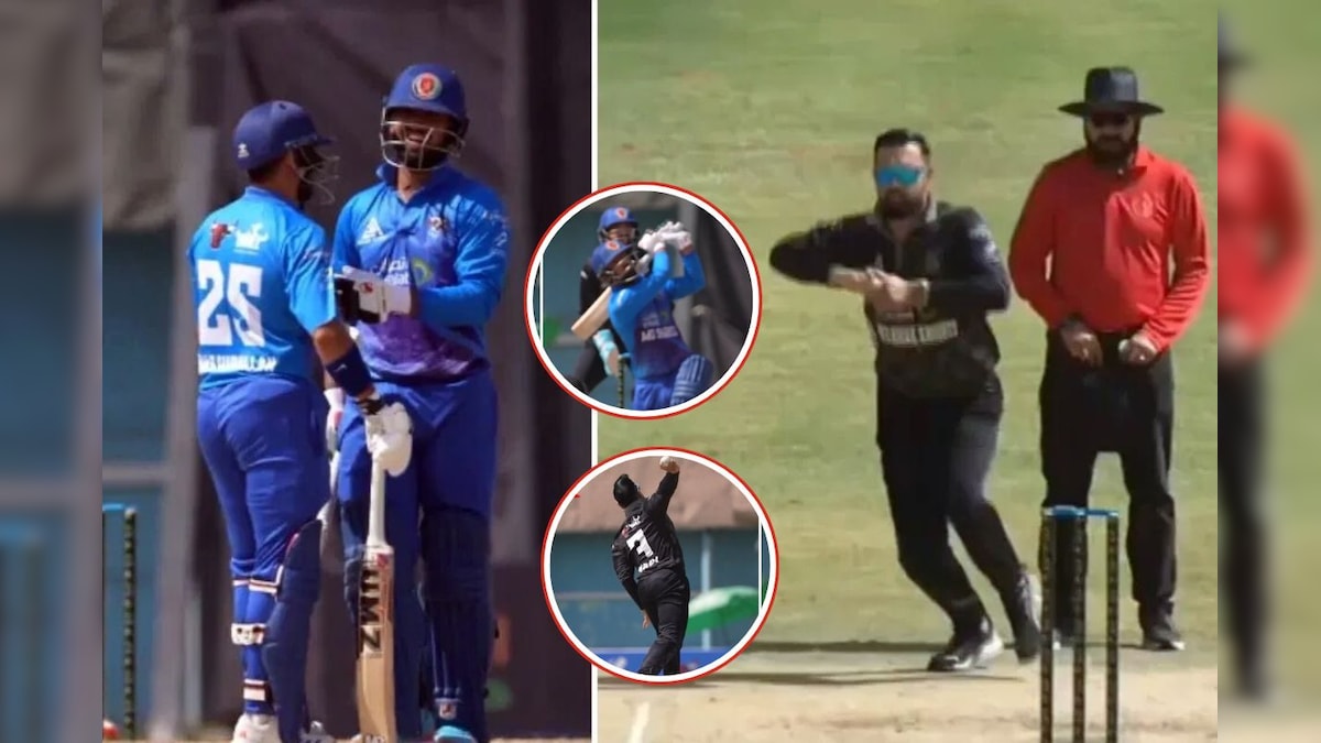 Mohammad nabi son hassan eisakhil hits massive six to dad in shpageeza ...