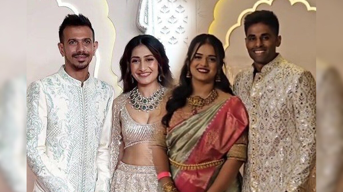 Suryakumar yadav wife devisha shetty stands with dhanashree verma after ...