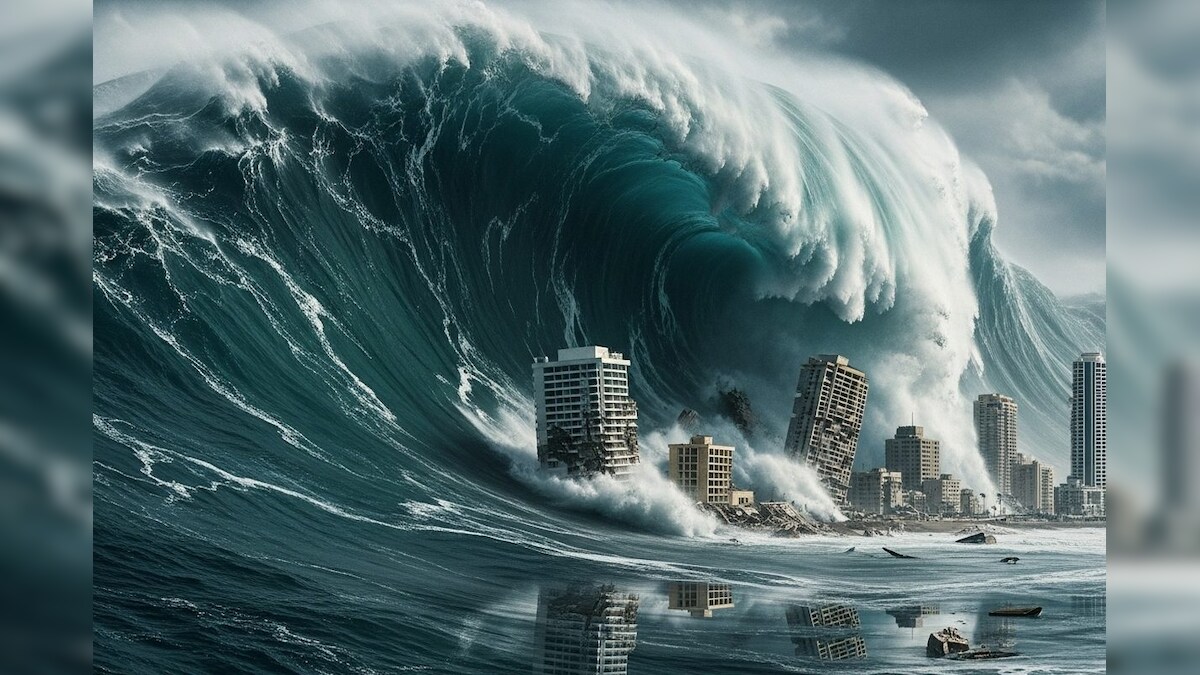 America 100 feet mega tsunami can hit oregon as dozens of earthquakes ...