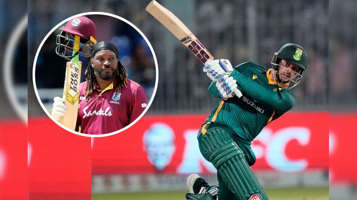 Quinton de kock breaks chris gayle world record against pakistan ...