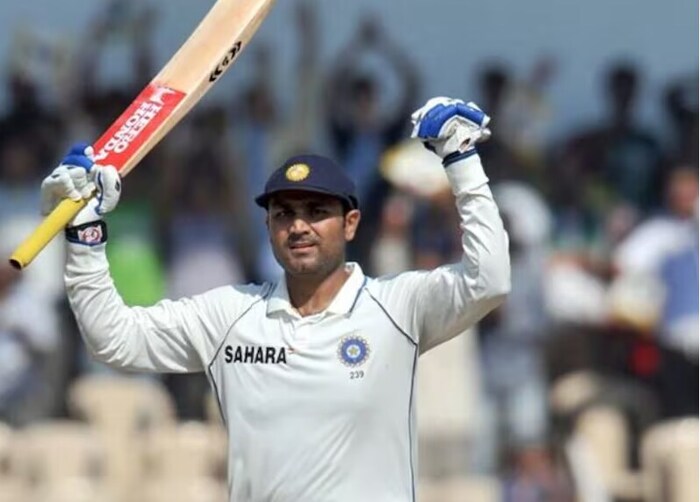 Triple century in test and double hundred in odi only 2 batsman ...