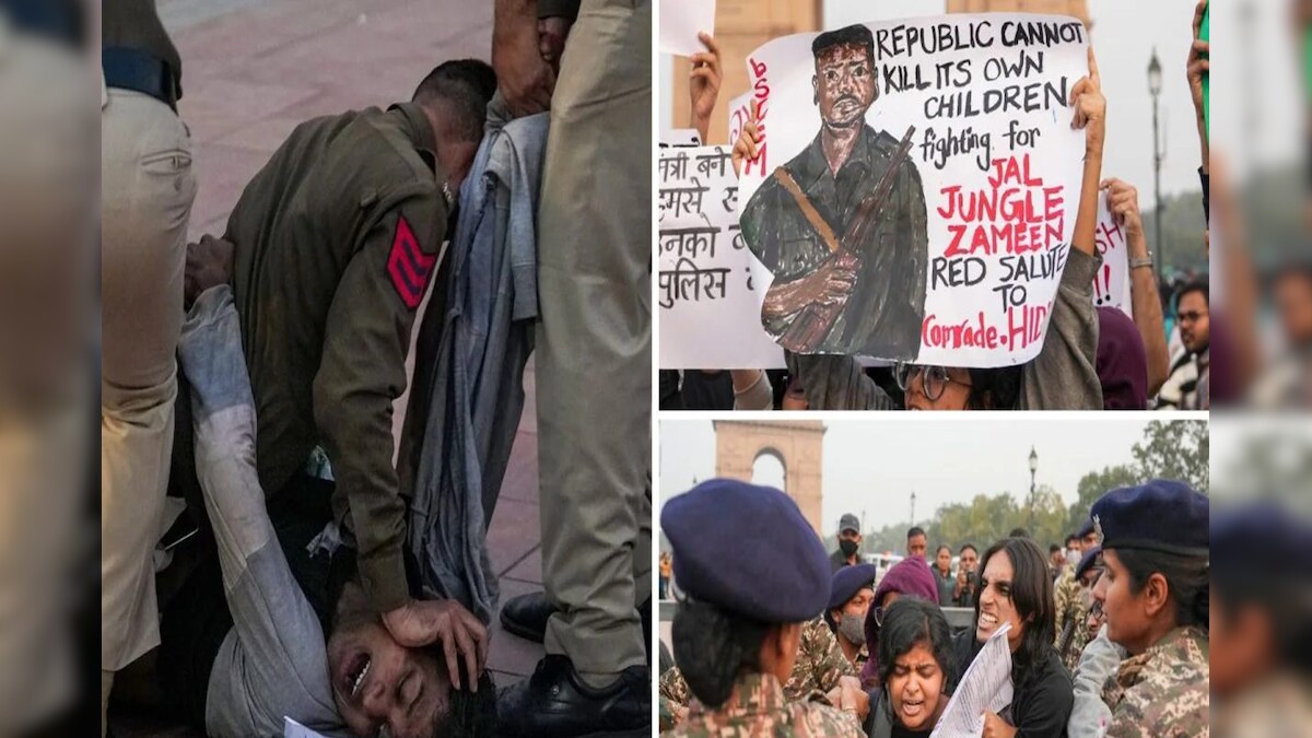 Air Pollution Protest Turns Violent in Delhi 22 Held for Using Chilli ...