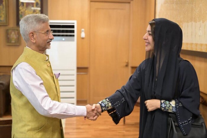 Who is reem al hashimy uae minister came delhi on urgent basis and meet ...