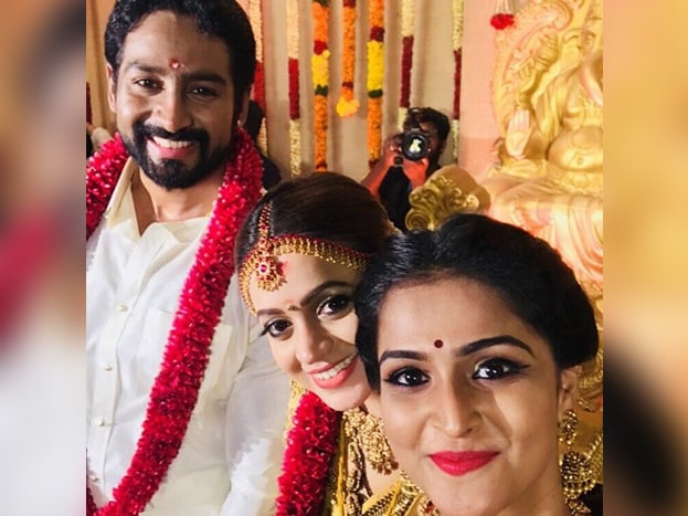 நடிகை பாவனா திருமண படங்கள்