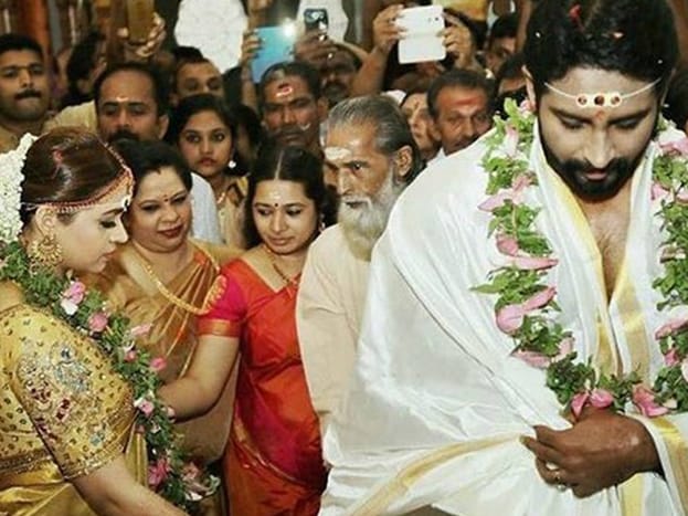 நடிகை பாவனா திருமண படங்கள்