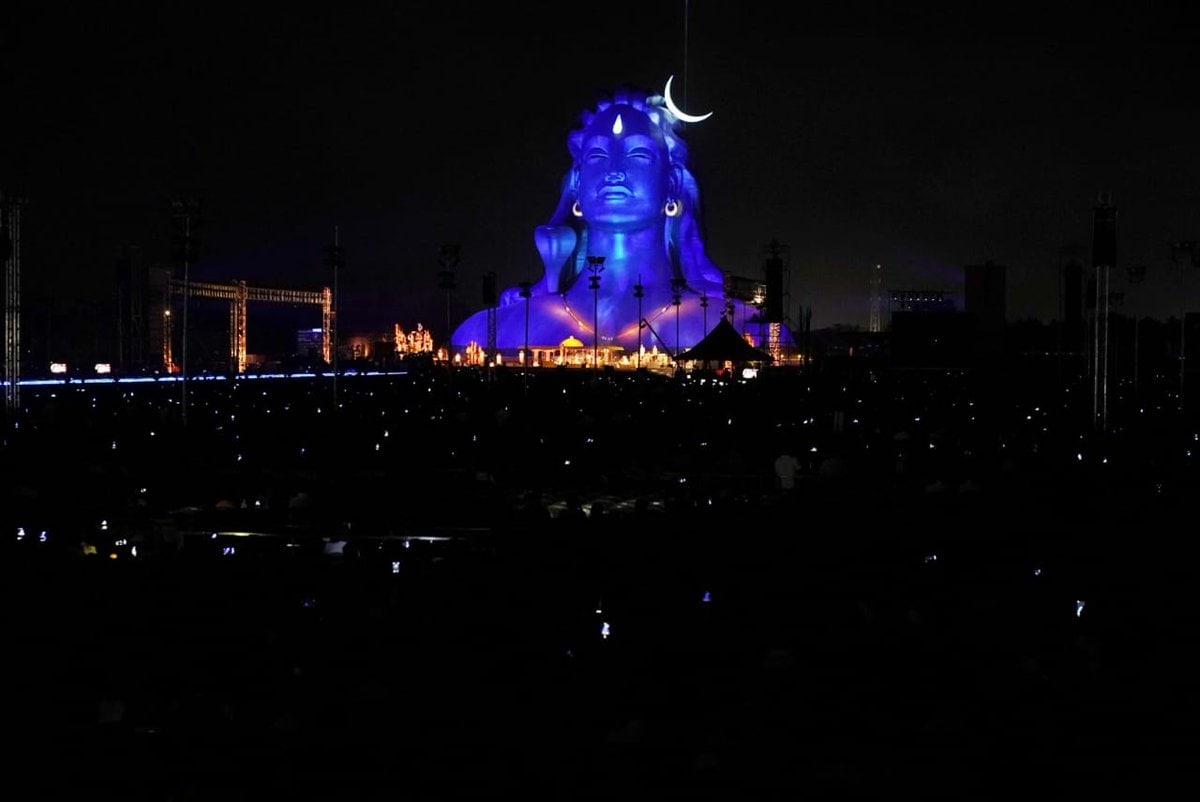 President Attend Maha Shivaratri Celebrations in isha foundation ...