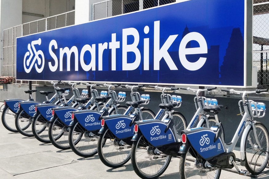 PHOTOS: அசத்தலான வடிமைப்பில் சென்னையில் ஸ்மார்ட் பைக்!