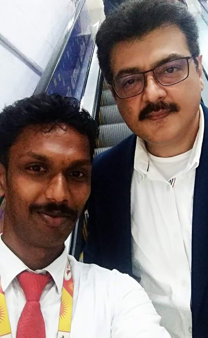 அட்டகாசமான நியூலுக்கில் அஜித்! வைரலாகும் புகைப்படங்கள்