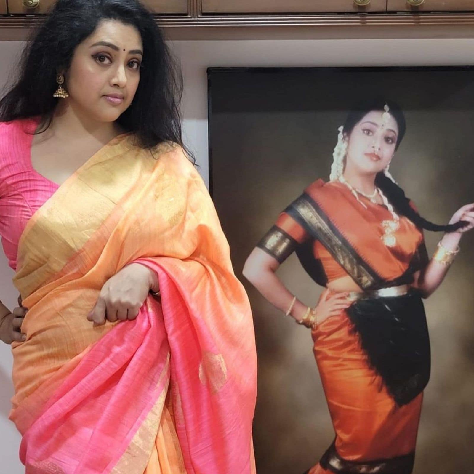25 வருஷம் ஆயிடுச்சு.. புகைப்படத்தை பகிர்ந்த மீனா – News18 தமிழ்