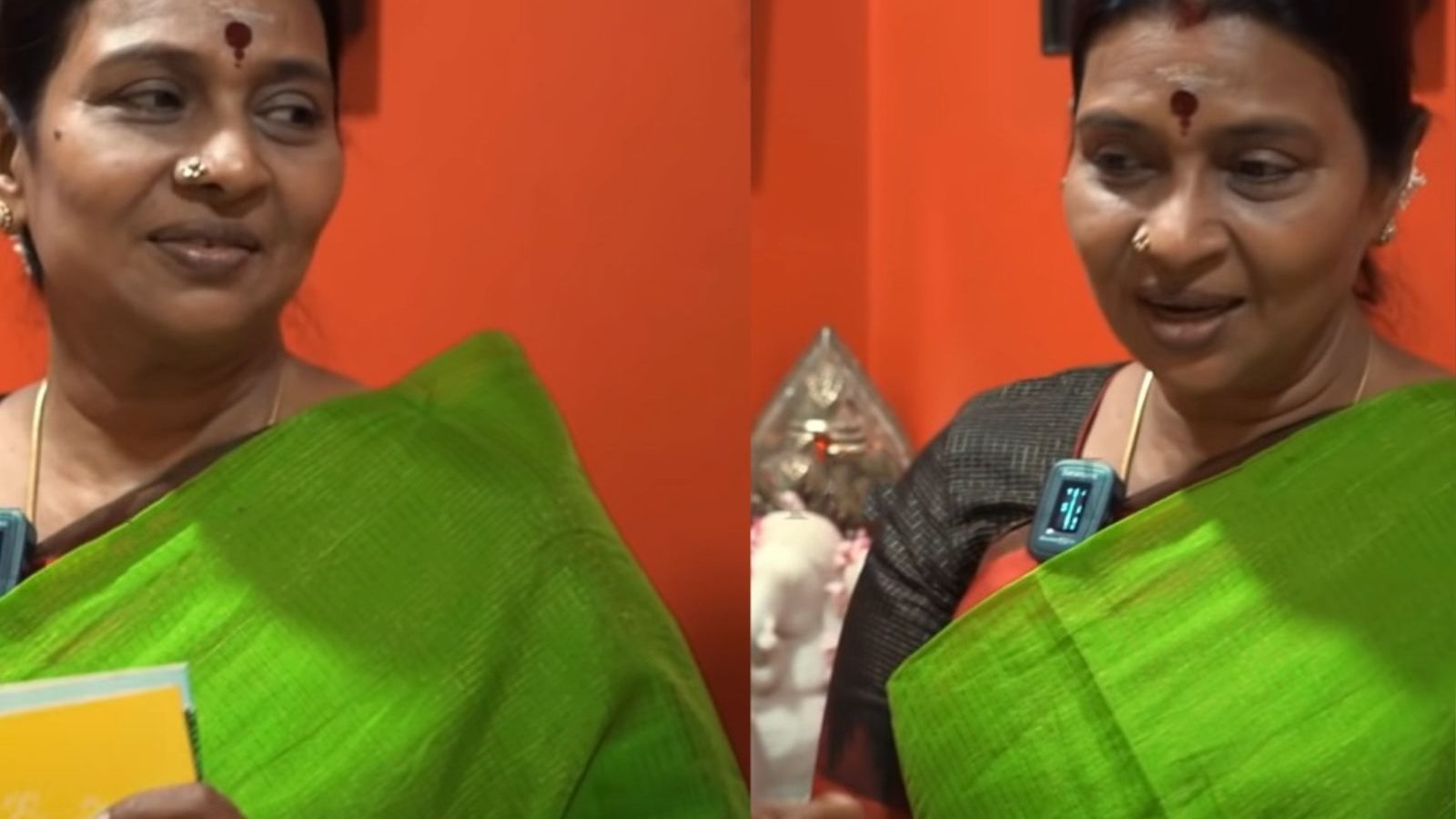 துர்கா ஸ்டாலின் குலதெய்வம் - வீட்டு பூஜை அறை - சாய் பாபா சிலை ...