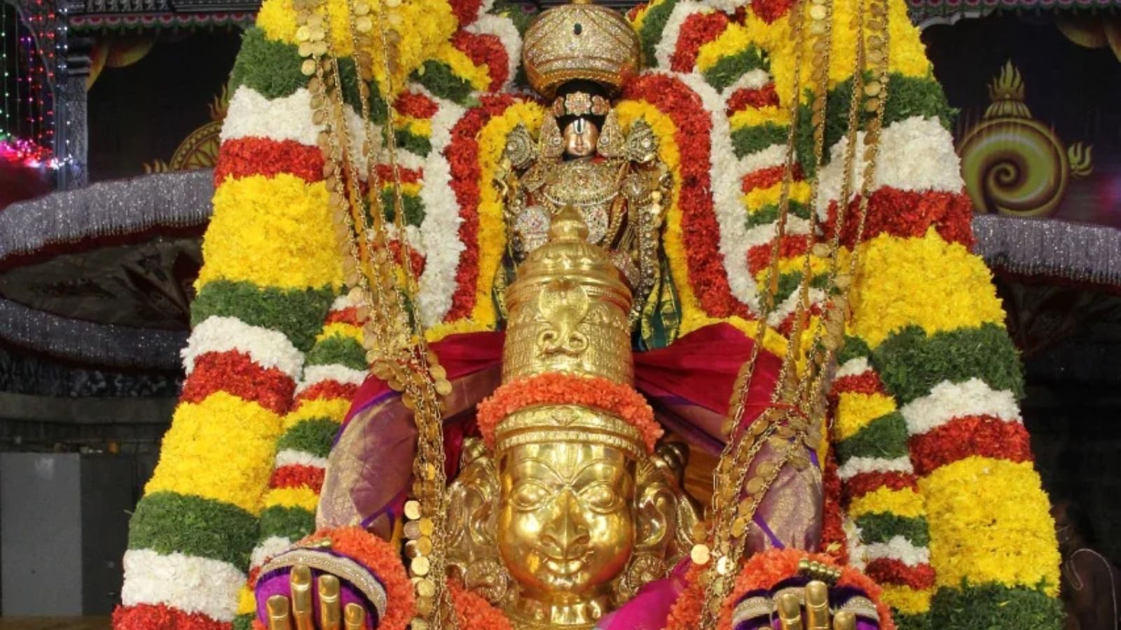 பௌர்ணமி: கருட வாகனத்தில் உலா வந்த மலையப்ப சுவாமி | Spirituality News ...
